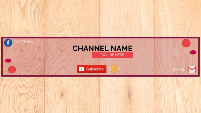 YouTube channel cover design Template | PosterMyWall