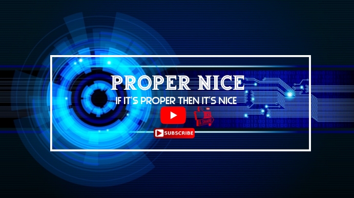 YOUTUBE CHANNEL COVER DESIGN Template | PosterMyWall