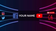 YOUTUBE CHANNEL COVER DESIGN Template | PosterMyWall
