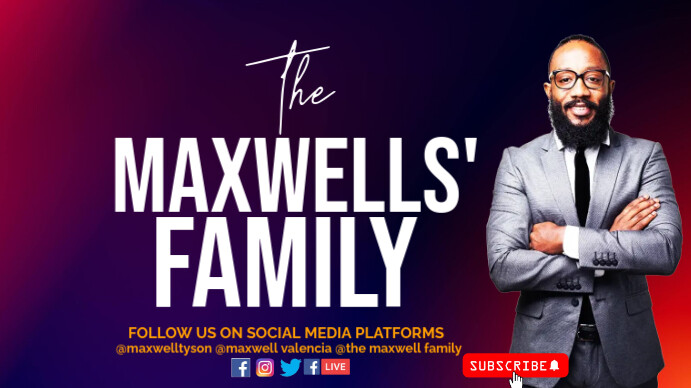 YouTube channel cover photo flyer Template | PosterMyWall