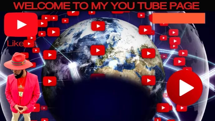 YouTube Channel Template | PosterMyWall