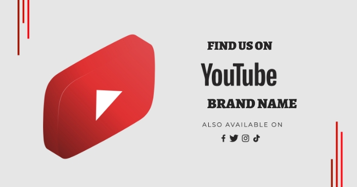 Youtube Channel Template | PosterMyWall