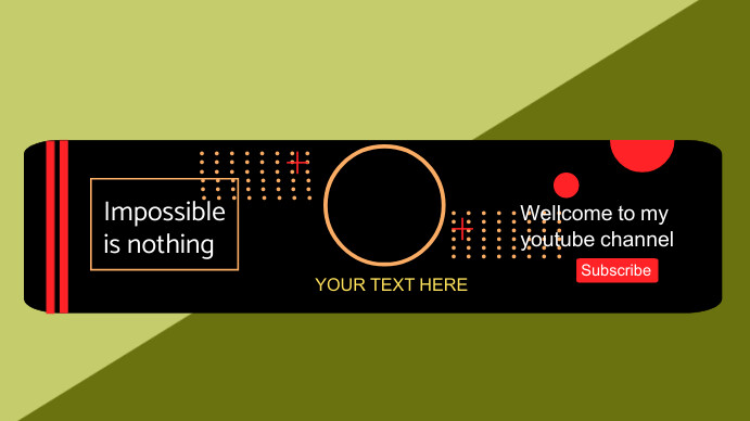 youtube channel Template | PosterMyWall