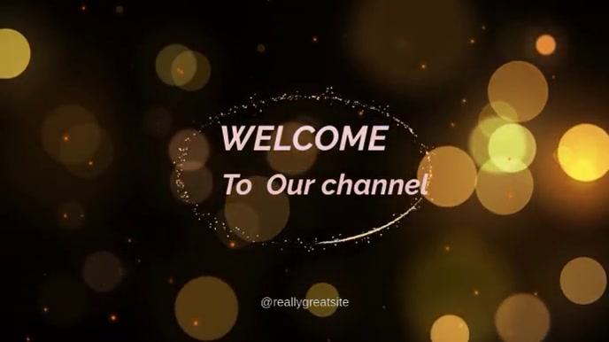 YouTube channel Template | PosterMyWall