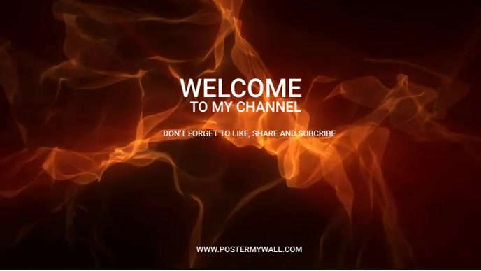 youtube channel into Template | PosterMyWall