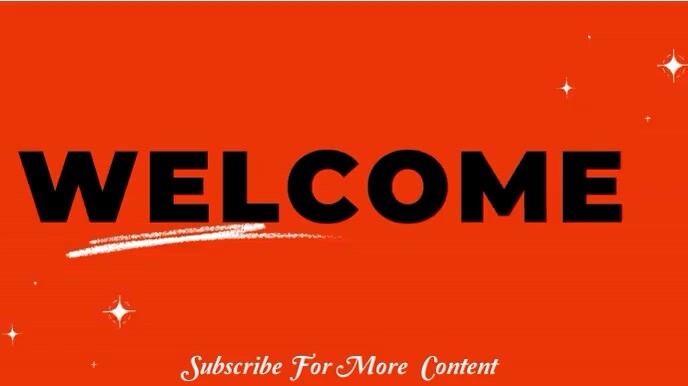 Youtube Channel Intro Template | PosterMyWall