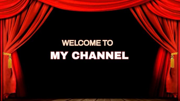 YouTube channel intro video Template | PosterMyWall