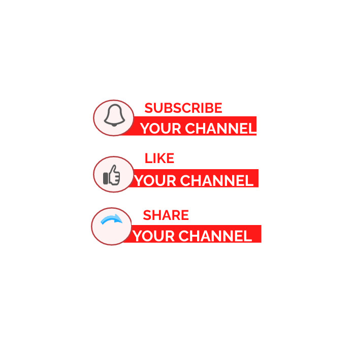 Youtube Icons poster Template | PosterMyWall