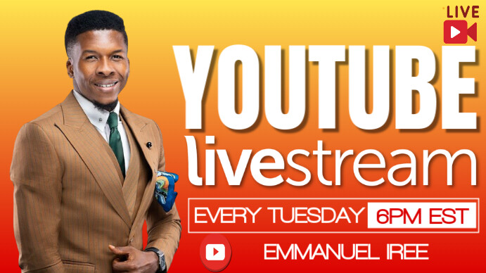 youtube livestream Template | PosterMyWall