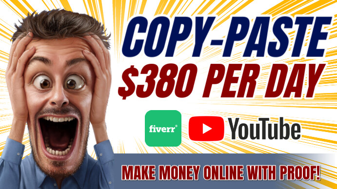 Plantilla de Youtube Make Money Video Thumbnail Design | PosterMyWall