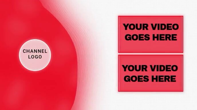 youtube outro Template | PosterMyWall
