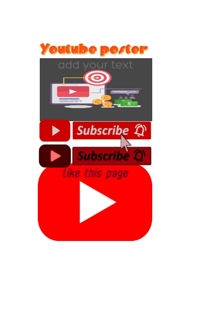 Copy of youtube poster | PosterMyWall