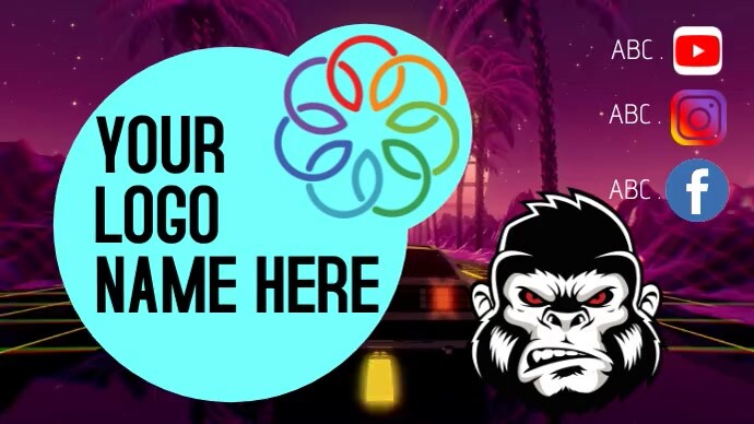 YouTube Streaming media Television channel Template | PosterMyWall