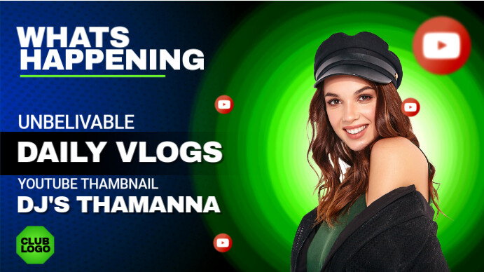 YOUTUBE THAMBNAIL Template | PosterMyWall