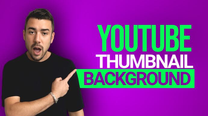 Youtube Thumbnail Background Template | PosterMyWall