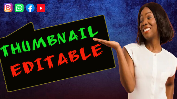 YOUTUBE THUMBNAIL BACKGROUND Template | PosterMyWall