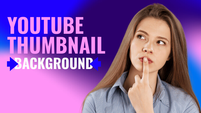 youtube thumbnail background Template | PosterMyWall