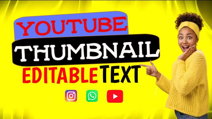 YOUTUBE THUMBNAIL BACKGROUND Template | PosterMyWall