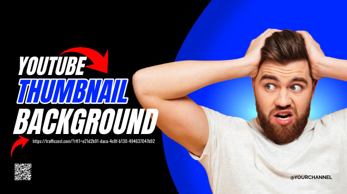 Youtube thumbnail background Template | PosterMyWall