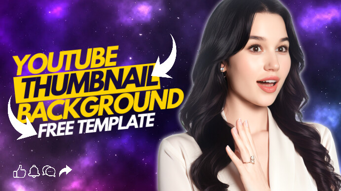 Youtube thumbnail background free template | PosterMyWall