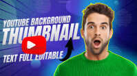 Youtube thumbnail background design Template | PosterMyWall