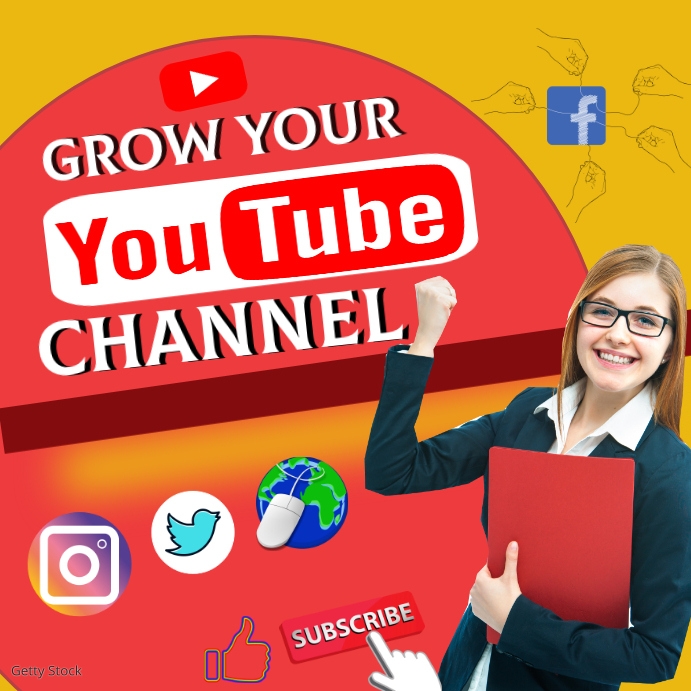 Plantilla de Youtube thumbnail channel poster (2) | PosterMyWall