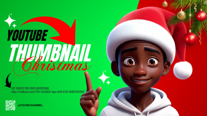 Copy of Youtube thumbnail christmas happy boy | PosterMyWall