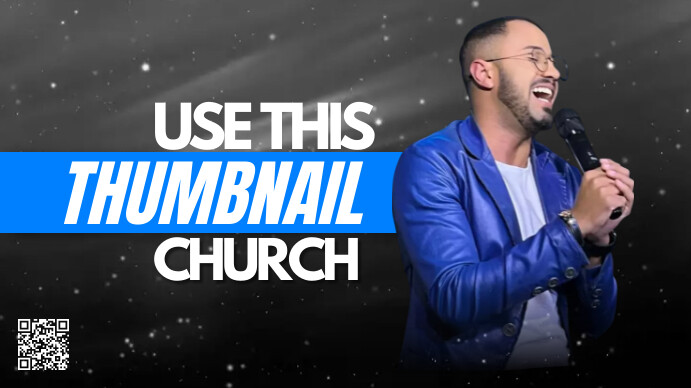 Youtube thumbnail church template | PosterMyWall