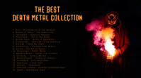 youtube thumbnail death metal collection Template | PosterMyWall