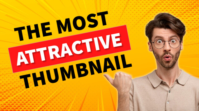 YouTube thumbnail Template | PosterMyWall