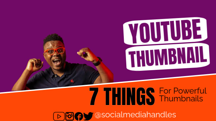 Youtube Thumbnail Template | PosterMyWall