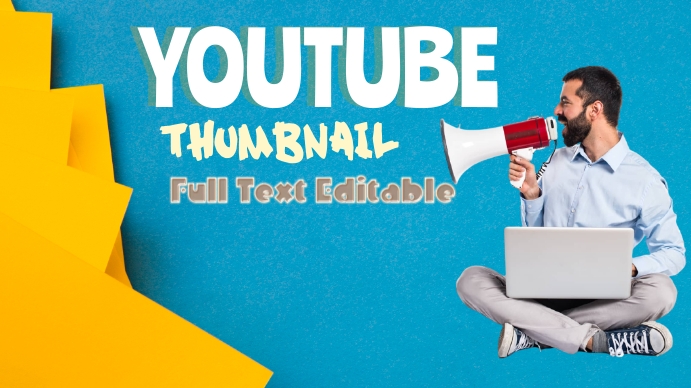 YouTube thumbnail Template | PosterMyWall