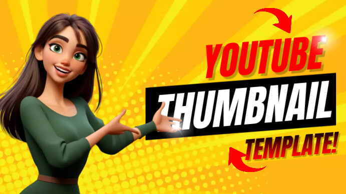 youtube thumbnail design Template | PosterMyWall