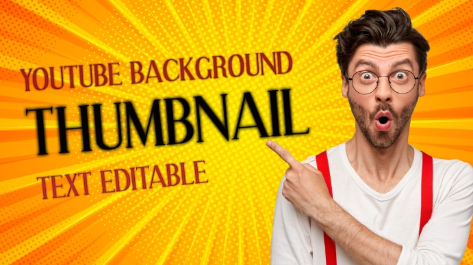 YouTube thumbnail Template | PosterMyWall