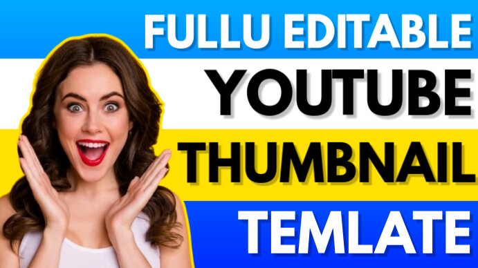 Youtube Thumbnail Template | PosterMyWall