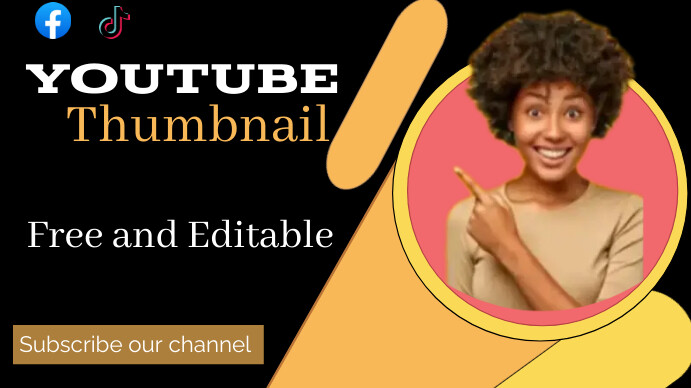 YouTube thumbnail design Template | PosterMyWall