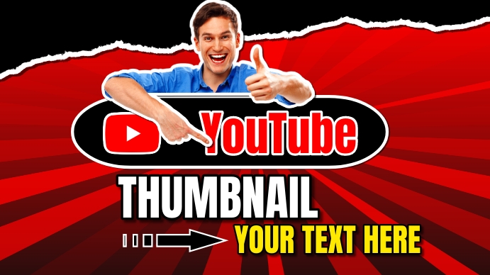 Copy of YOUTUBE THUMBNAIL DESIGN | PosterMyWall
