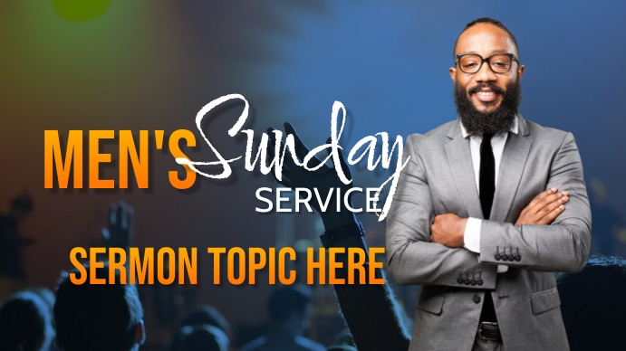 youtube thumbnail for church Template | PosterMyWall