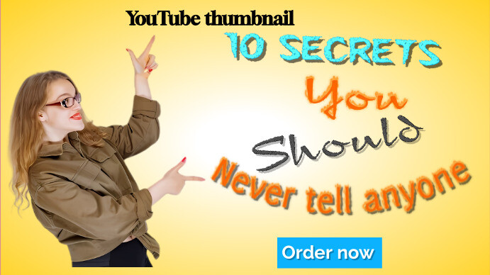 Youtube thumbnail premium template | PosterMyWall