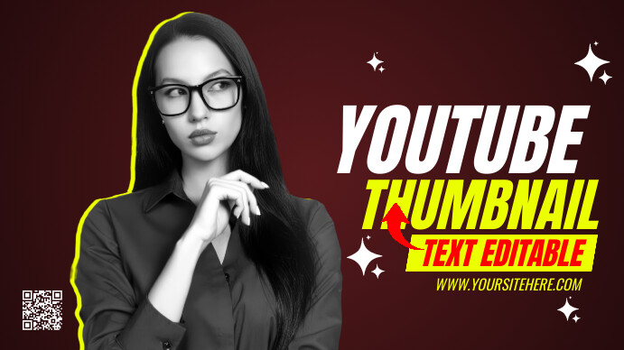 youtube thumbnail template design | PosterMyWall