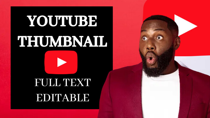 YouTube thumbnail template | PosterMyWall
