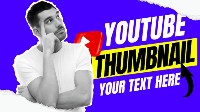 Youtube thumbnail template | PosterMyWall