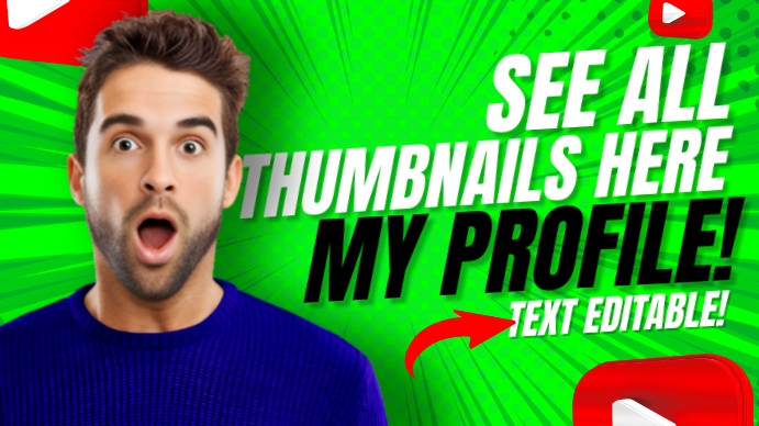 YouTube Thumbnail Template | PosterMyWall