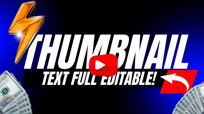 Youtube thumbnail template | PosterMyWall