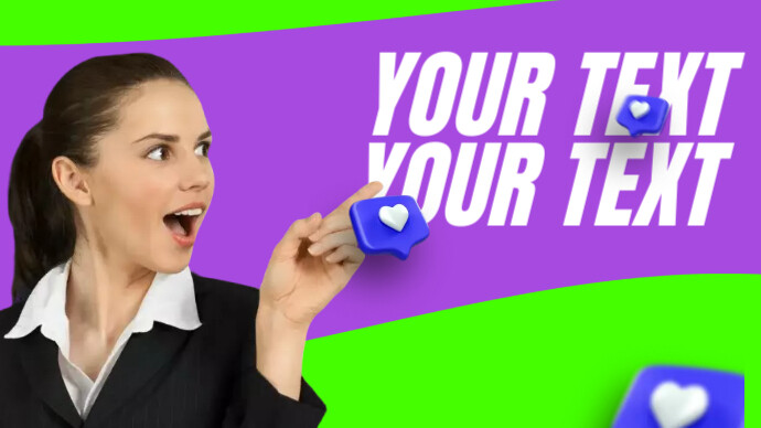 Youtube thumbnail with beautiful woman Template | PosterMyWall