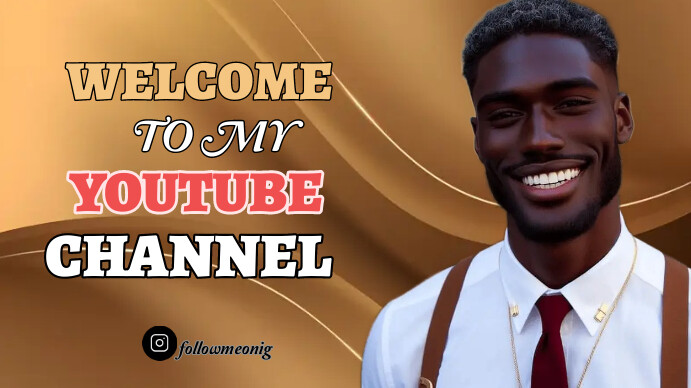 Plantilla de Youtube Thumbnail /YouTube background bann (7 | PosterMyWall