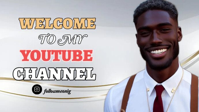 Plantilla de Youtube Thumbnail /YouTube background bann (7 | PosterMyWall