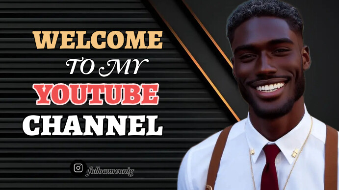 Plantilla de Youtube Thumbnail /YouTube background bann (7 | PosterMyWall