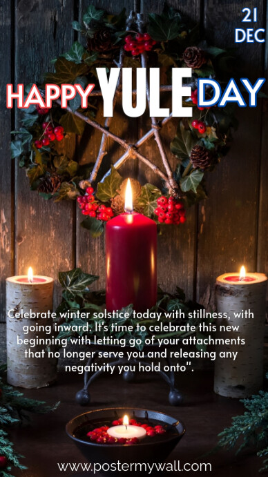 Yule Template | PosterMyWall