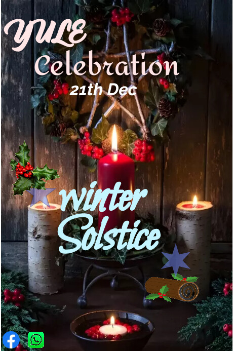 Yule template | PosterMyWall